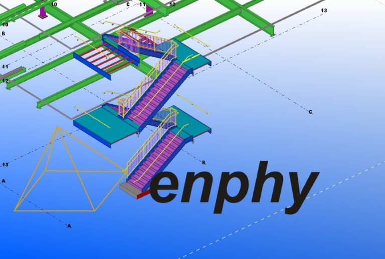 Steel Detailing shop drawings of a Port terminal | Enphy